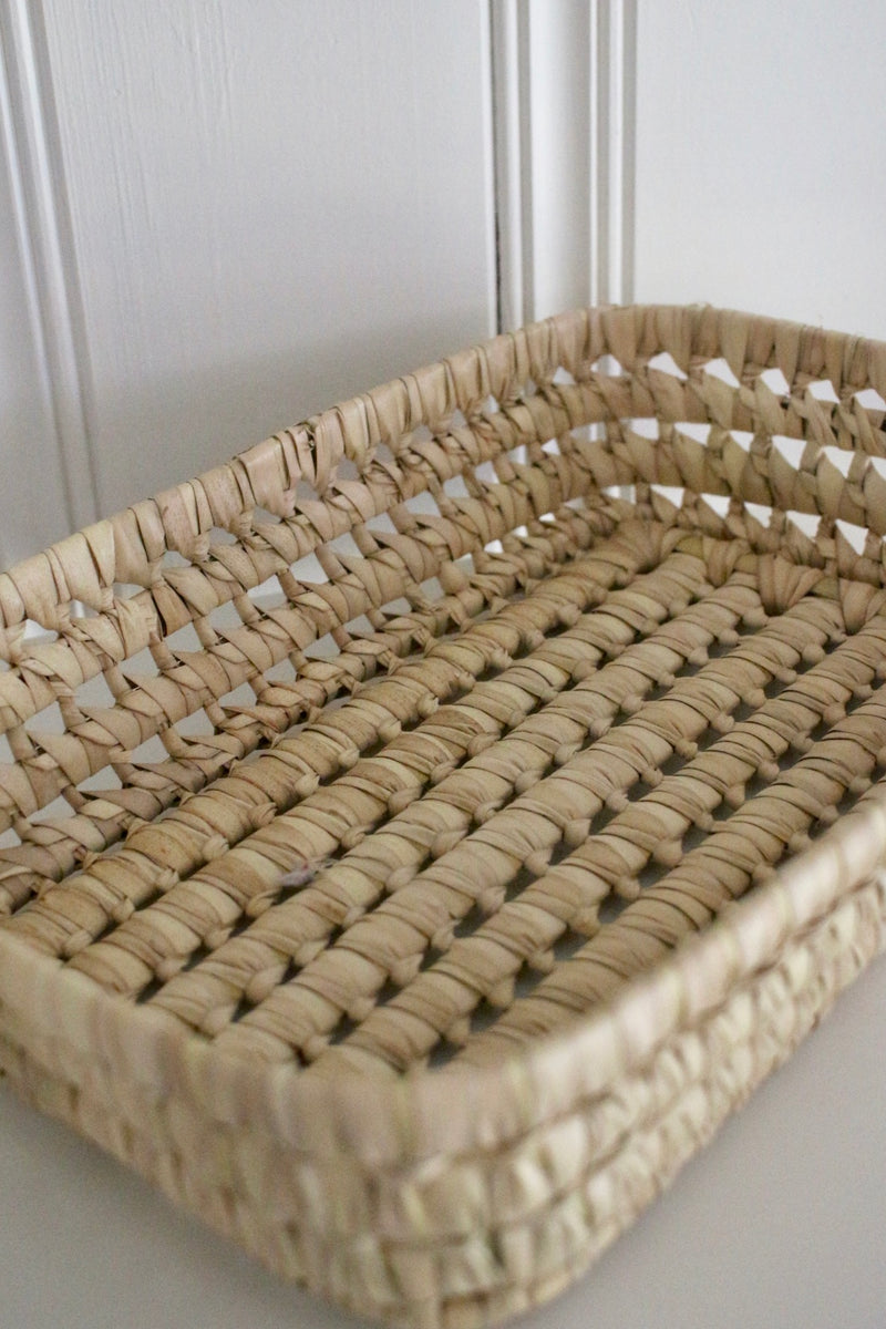 Woven Rectangular Tray – Drift Home & Interiors